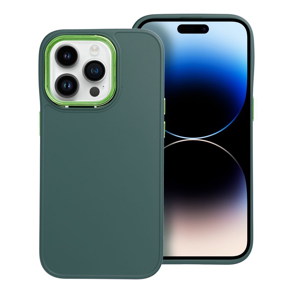 Frame case iPhone15Pro green