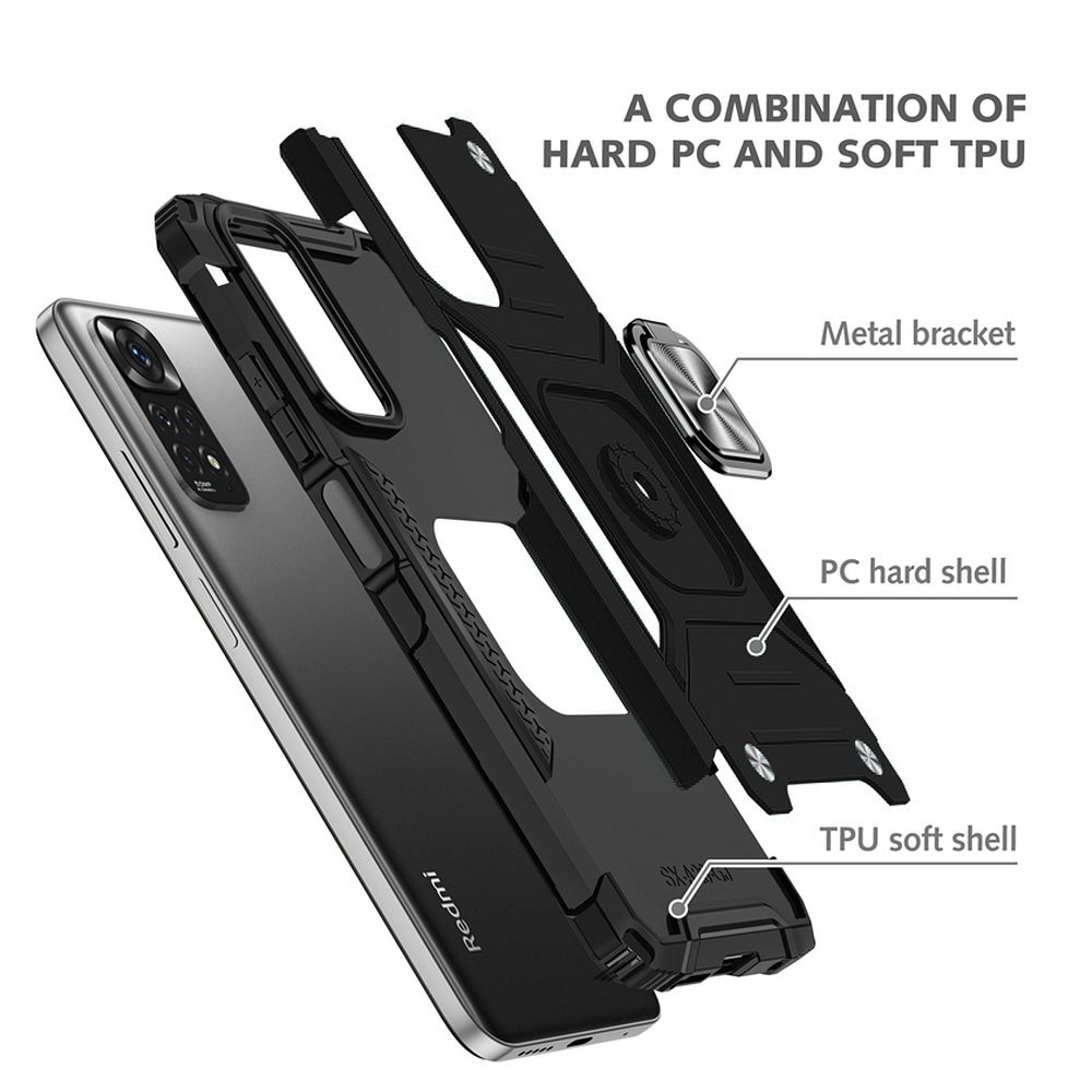 NITRO Case Xiaomi Redmi Note 12 Pro+ 5G crna